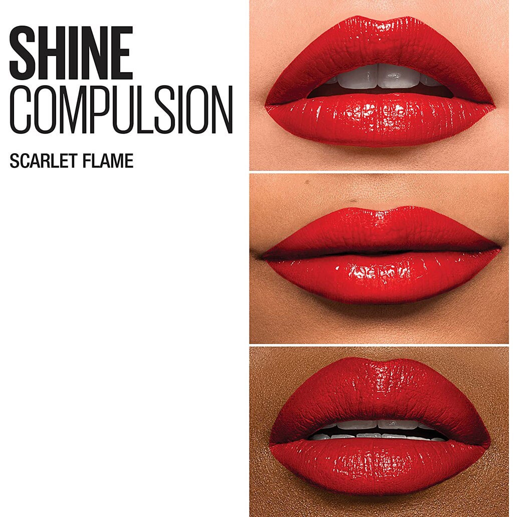 Ruj cu finish stralucitor Maybelline New York Color Sensational Shine ...