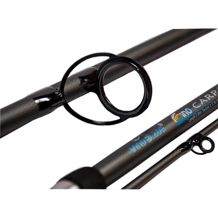 Lanseta telescopica crap 3.9 m Wind Blade Fino Carp, putere aruncare 50 ...