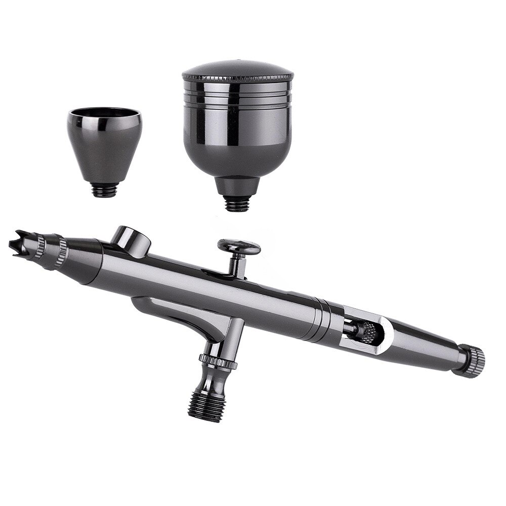 Duza aerograf modelator premium x301 0.3mm 2 rezervoare - eMAG.ro