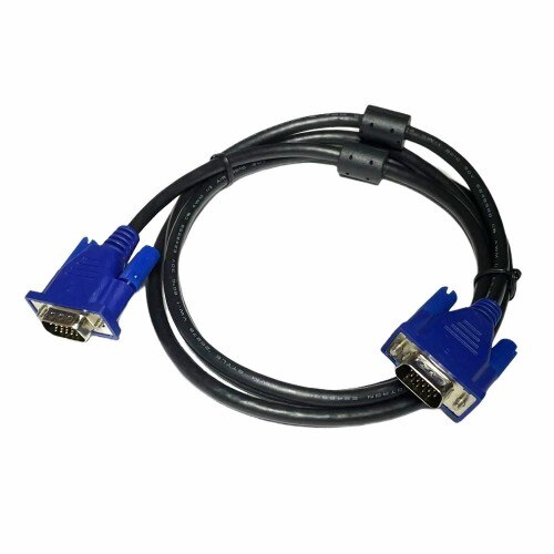 Cablu VGA tata la VGA tata, 1,5m, cu bobina antiparaziti, 654526 - eMAG.ro