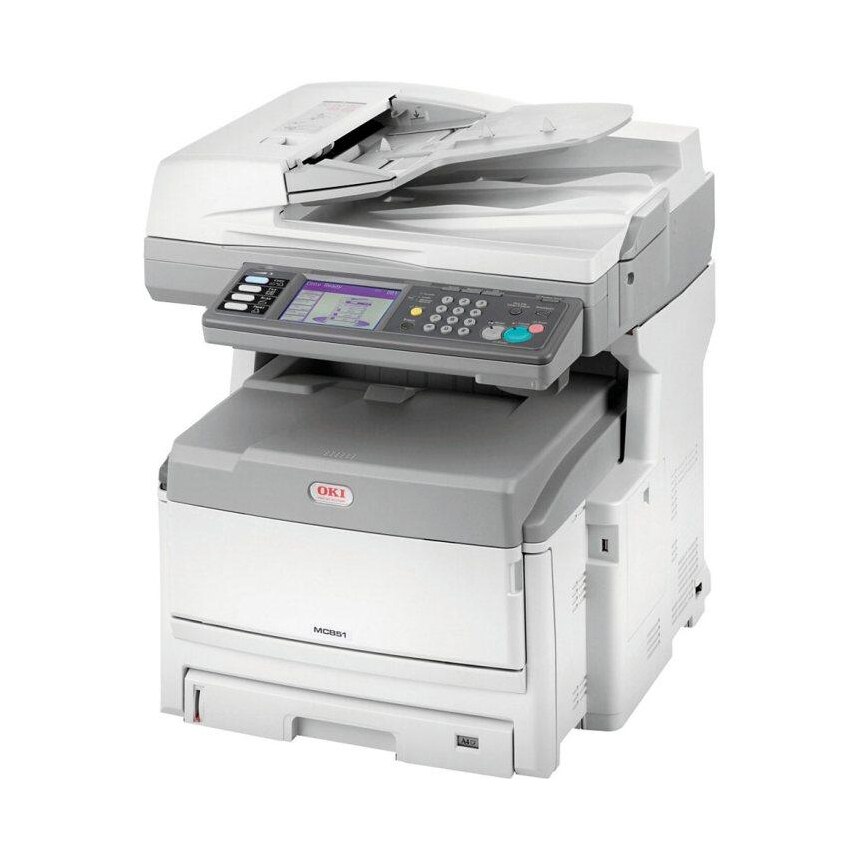 Multifunctional laser color OKI MC851dn+, A3 - eMAG.ro