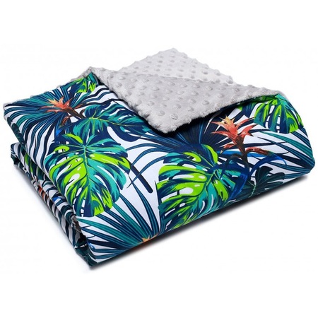 Patura pat, 80cm x 100cm, Pulp Bamboo, Multicolor - eMAG.ro