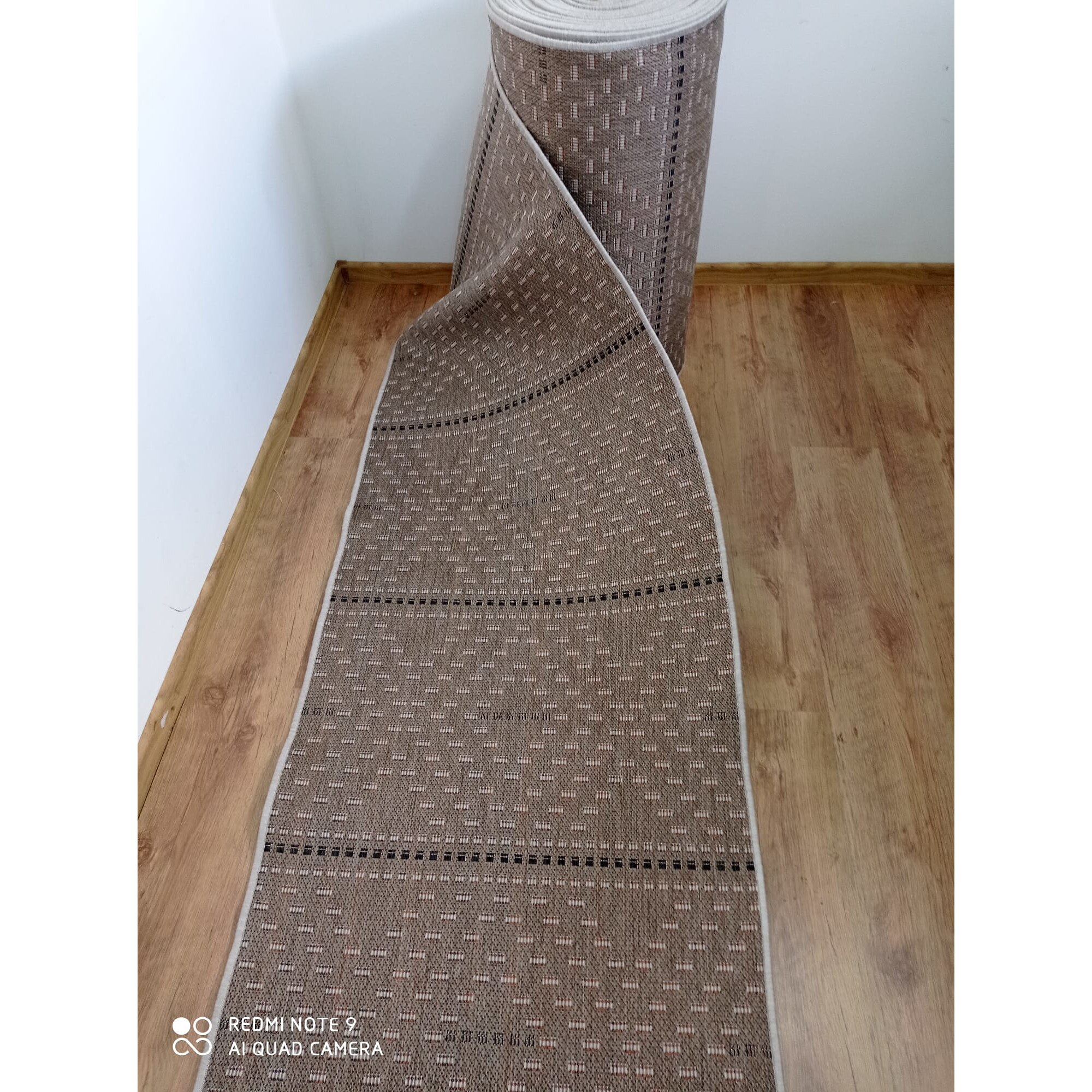 Traversa OLLI Flat Iuta festonata, Doua Fete, Design Geometric ...