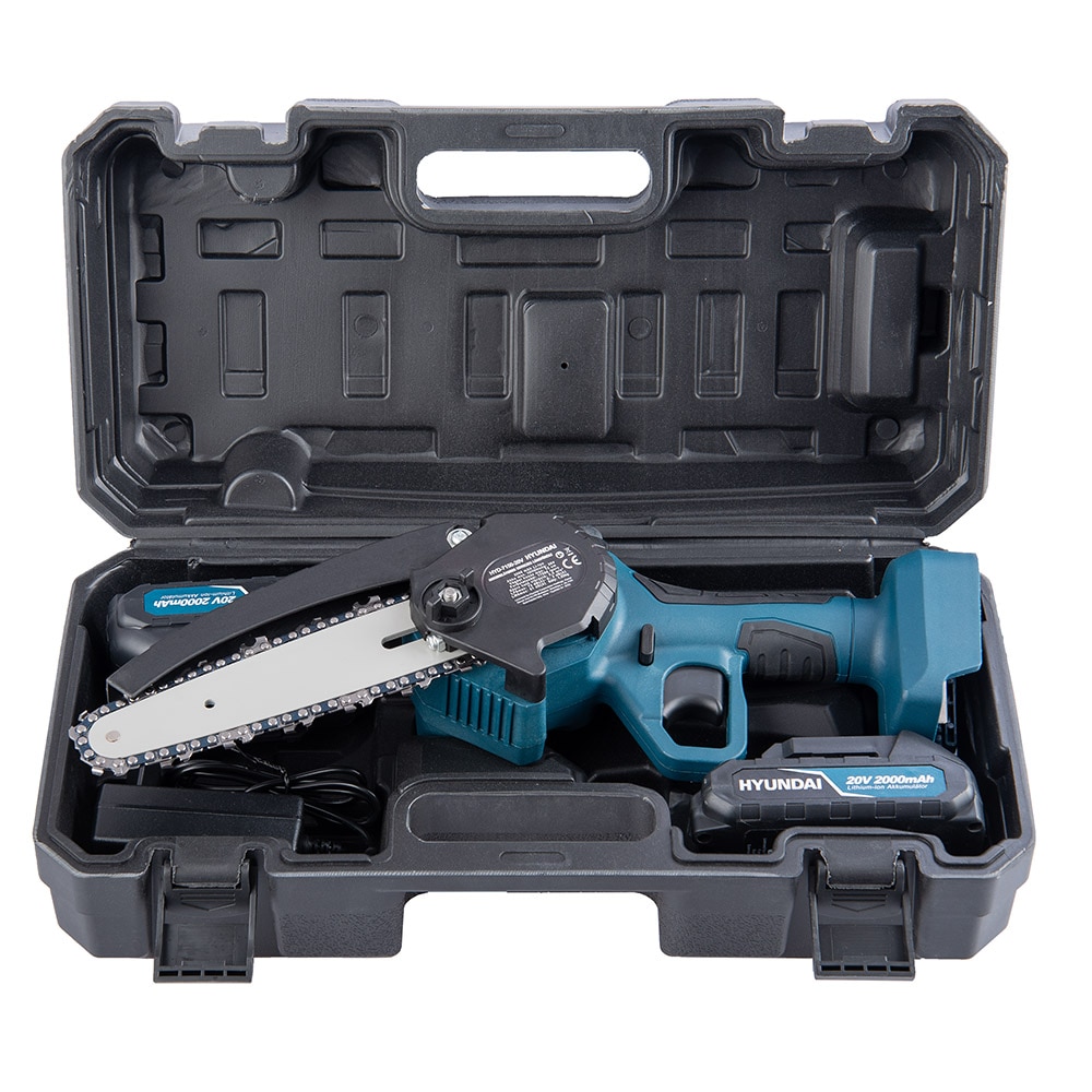 Mini fierastrau, Hyundai, 2 baterii, 150 mm - eMAG.ro