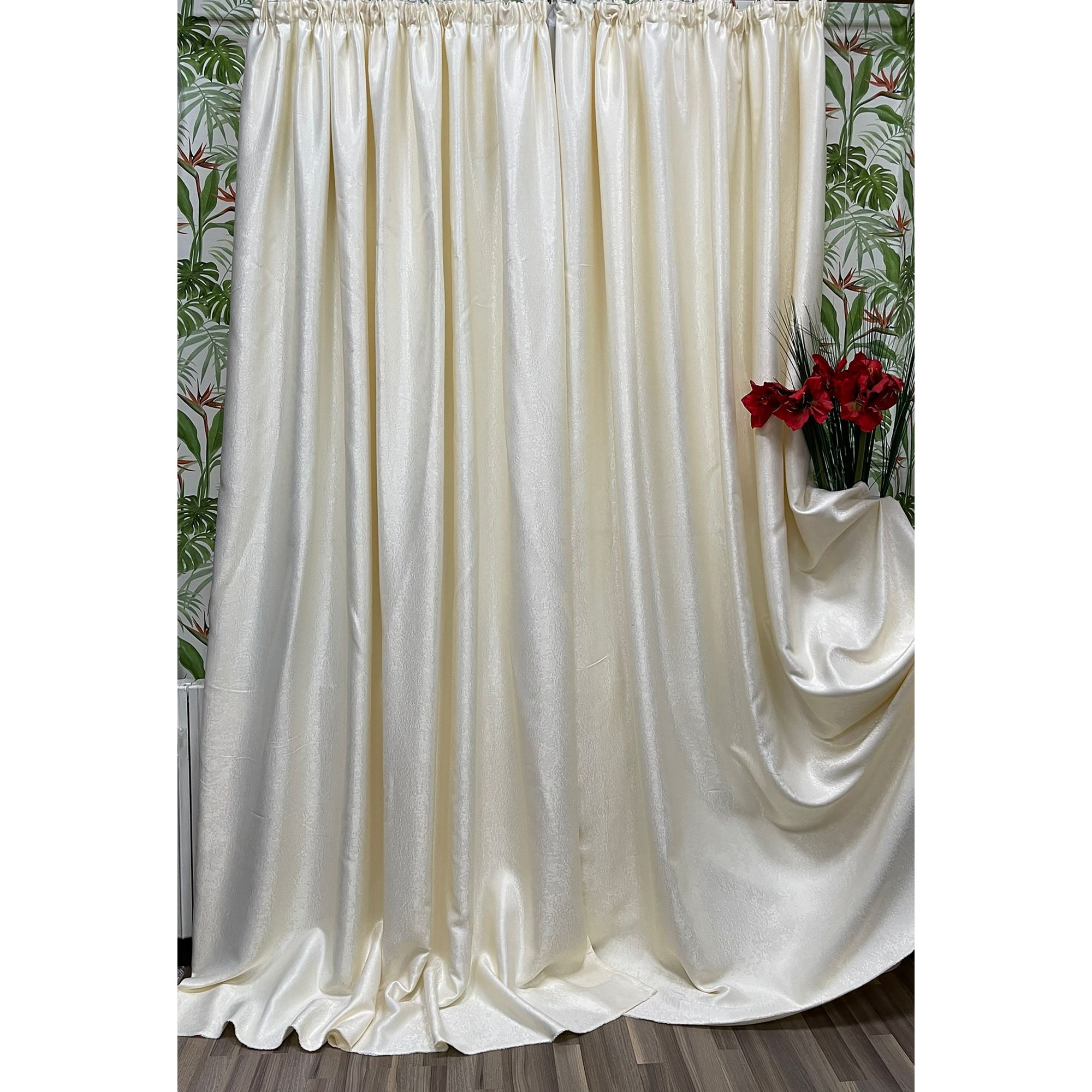 Set doua draperii ivoire blackout "Monocrom by Liz Line - Ivory ...