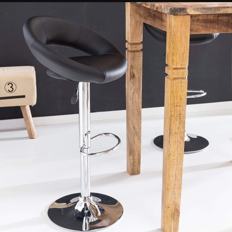 Scaun salon bar, make-up, cosmetica, hidraulic, inaltime reglabila ...