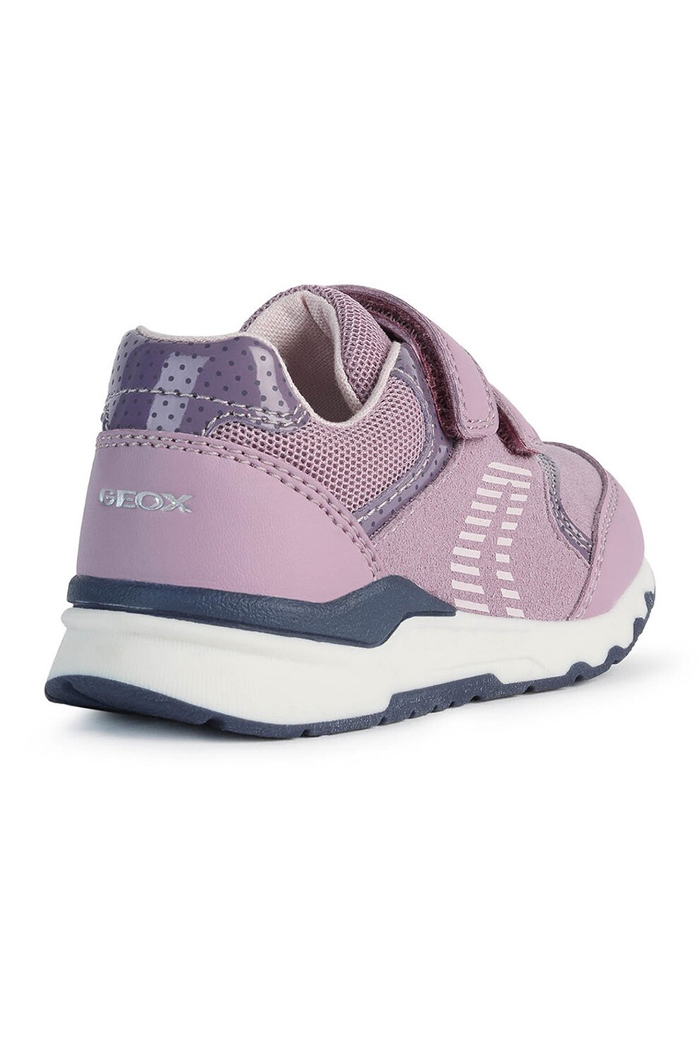 Geox, Спортни обувки с велкро и лого, Лилав, 22 EU - eMAG.bg
