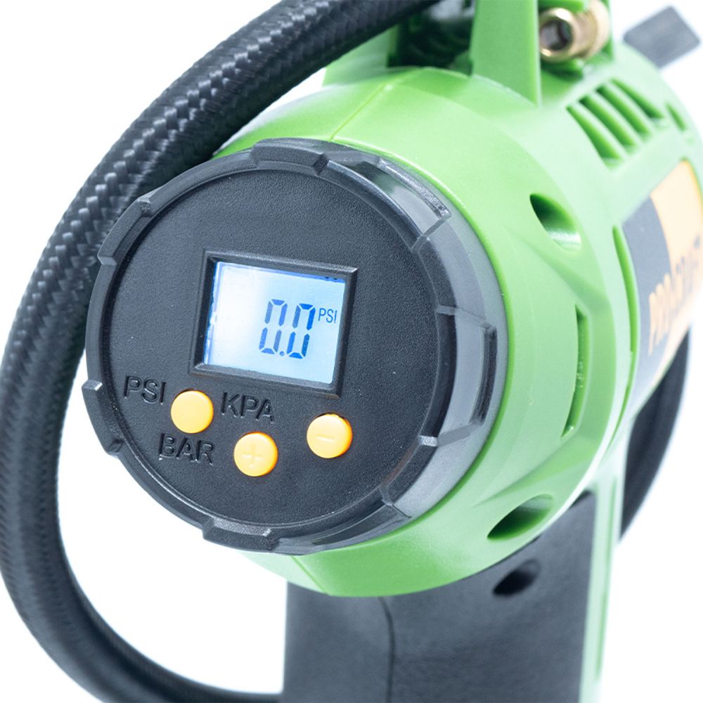 Компресор за кола Procraft LK20, 20V/4A, 12 л/мин, 10 атмосфери, 80W - eMAG.bg