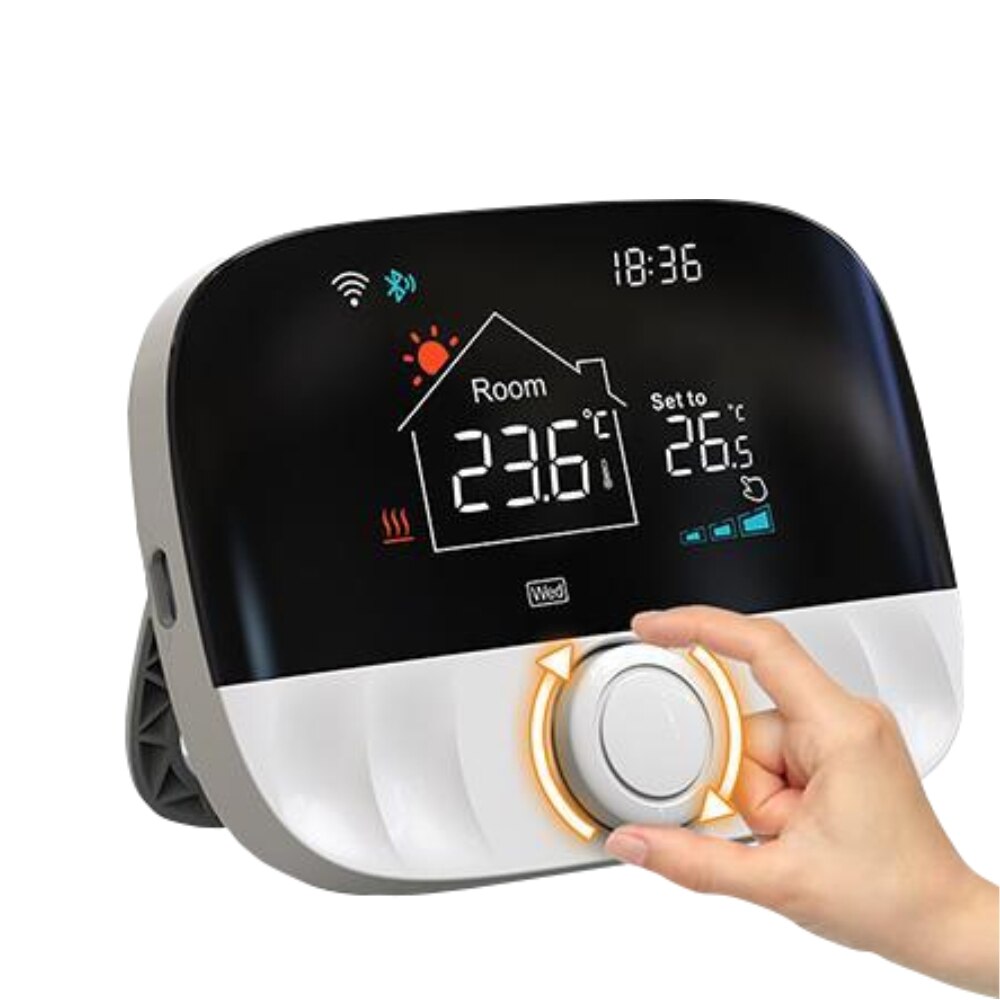 Termostat pentru centrala pe gaz si incalzirea in pardoseala BeOk BOT ...