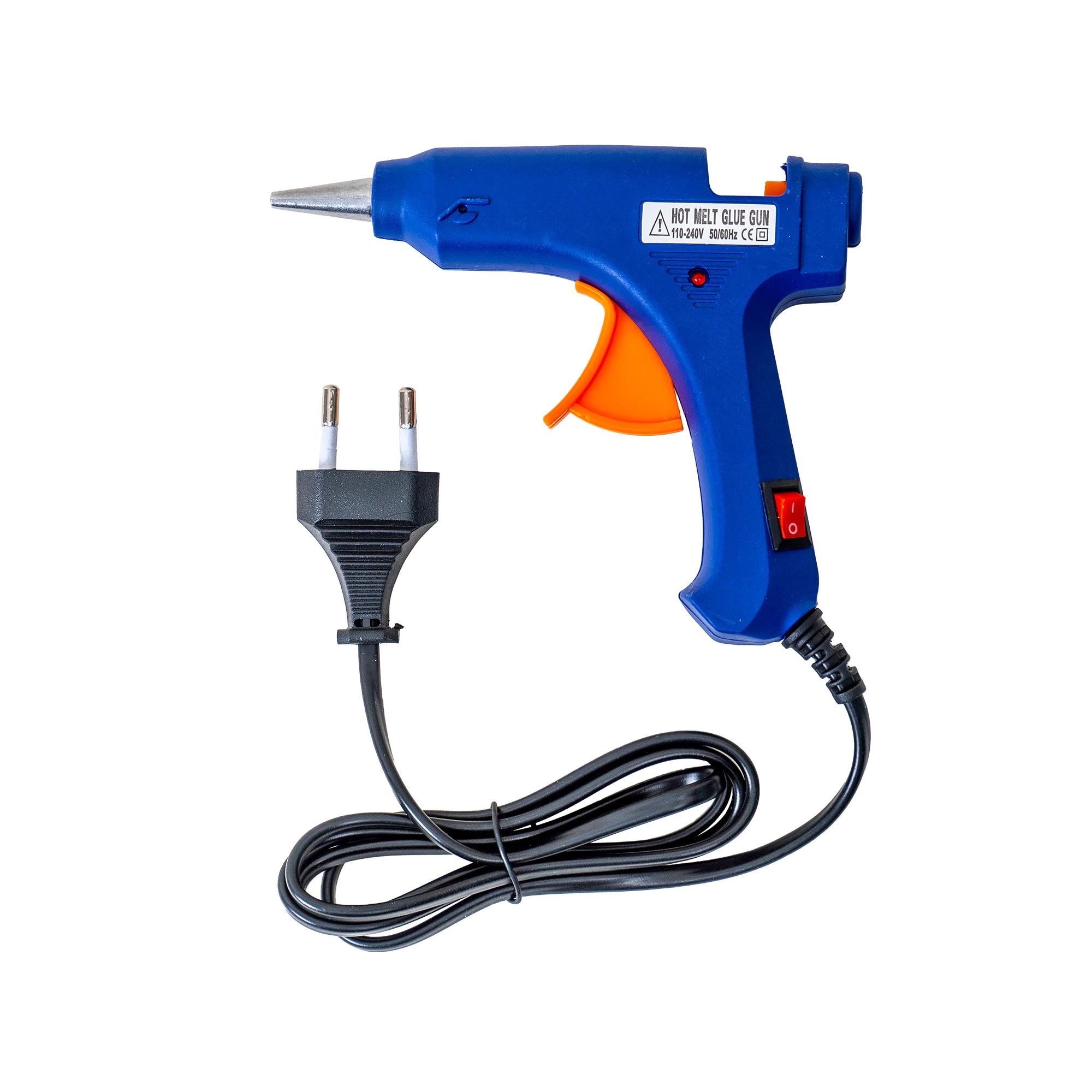 Pistol de lipit cu silicon cald SYNO, 20W, Albastru - eMAG.ro