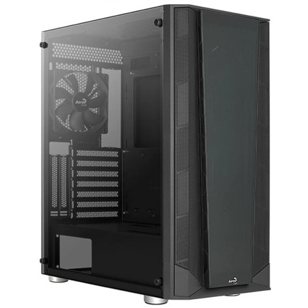 Carcasa computerului Aerocool Prism v1 ATX Negru din sticla temperata ...