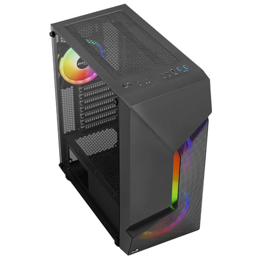 Carcasa pentru computer Aerocool Scape v1 FRGB ATX Sticla temperata ...