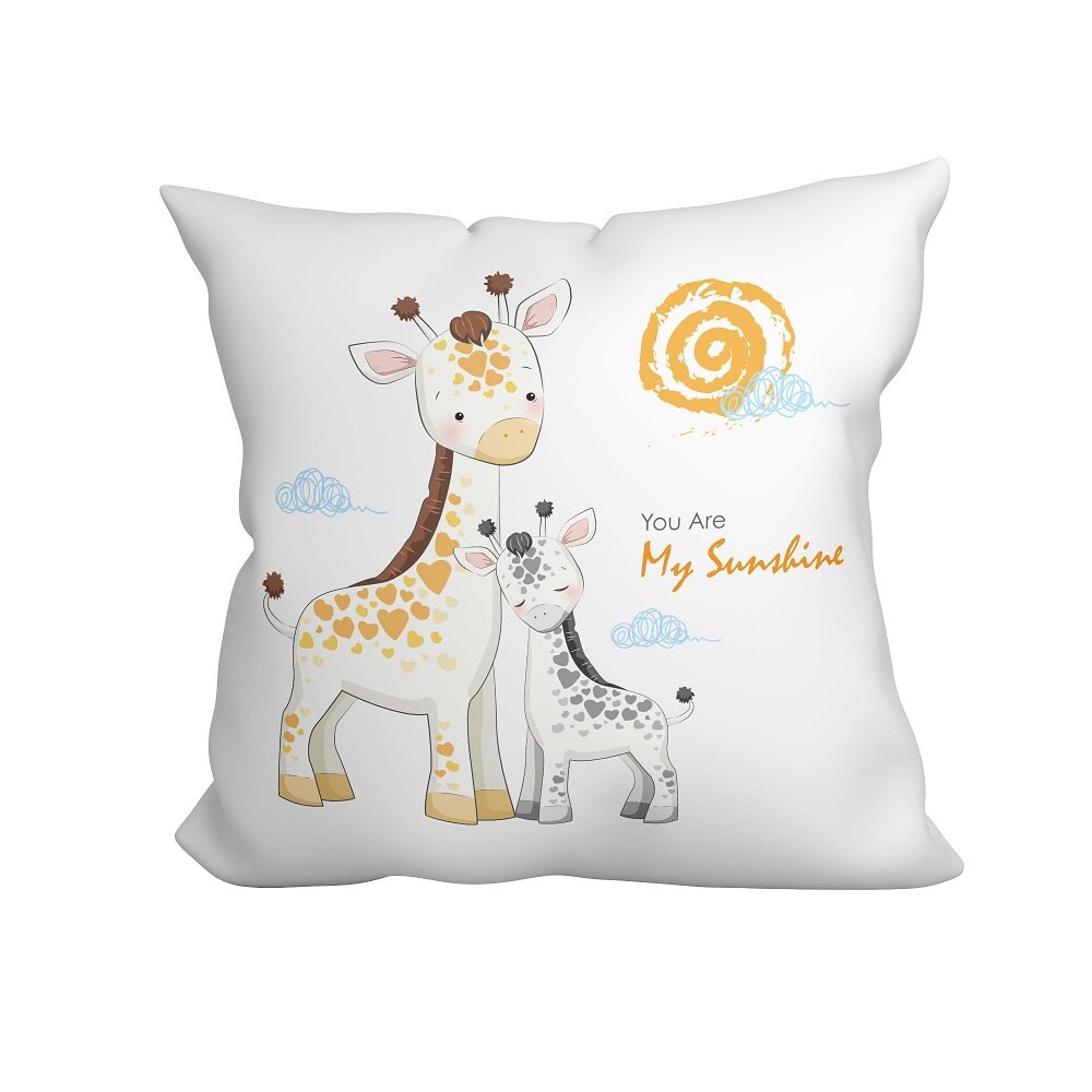 Perna decorativa pentru copii, "You Are My Sunshine", 40x40 cm - eMAG.ro