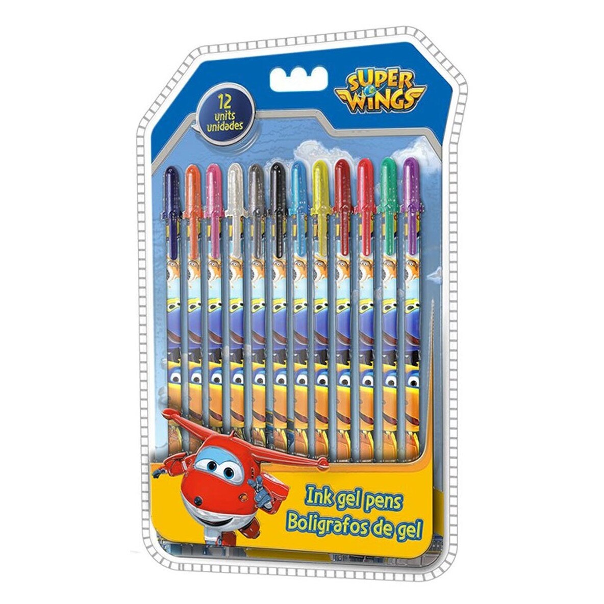 Set 12 x Pix cu gel, Multicolor - eMAG.ro