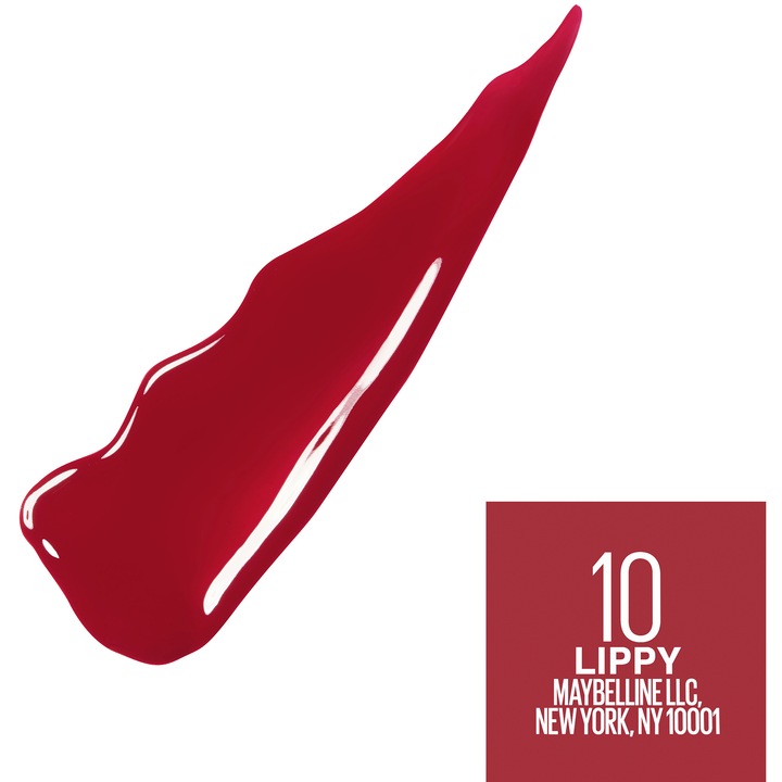 Ruj lichid rezistent cu stralucire de vinil Maybelline New York ...