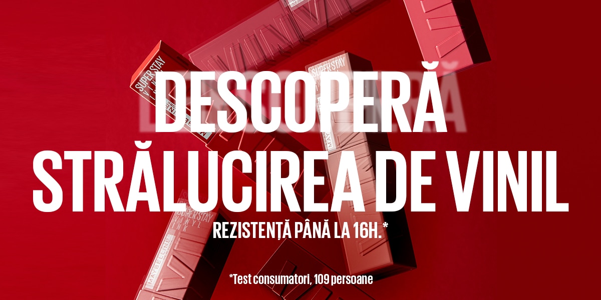 Ruj lichid rezistent cu stralucire de vinil Maybelline New York ...