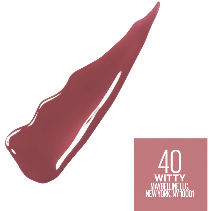 Ruj lichid rezistent cu stralucire de vinil Maybelline New York ...