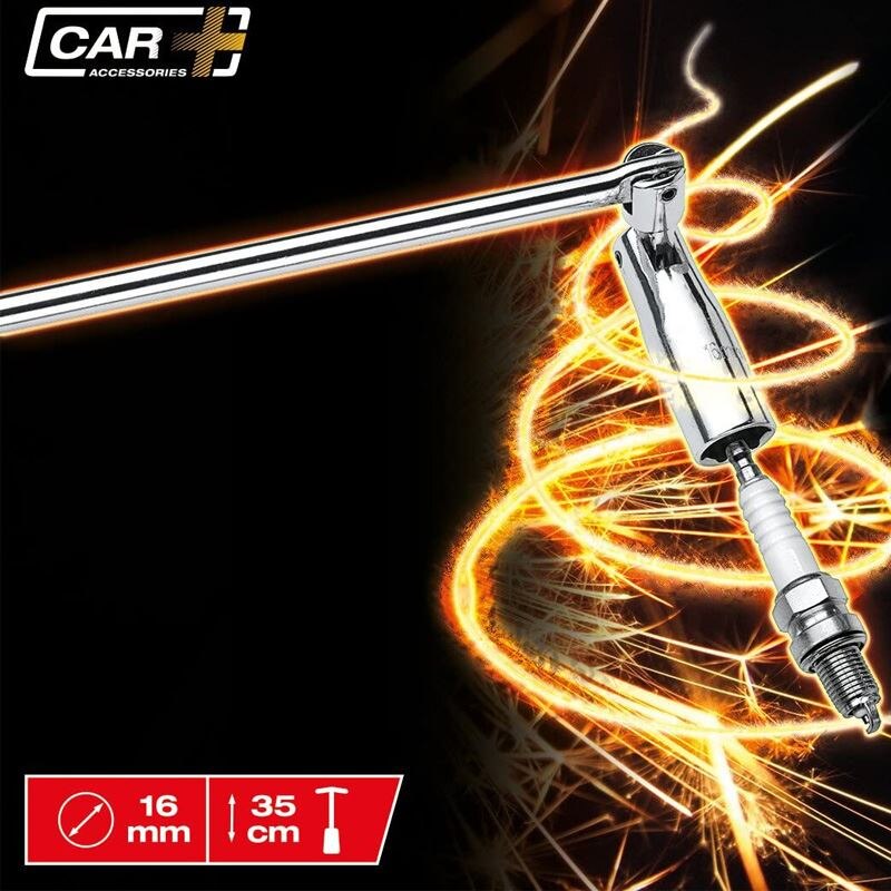 Cheie bujii 16mm, lunga 35cm 2707083 Car+ - eMAG.ro