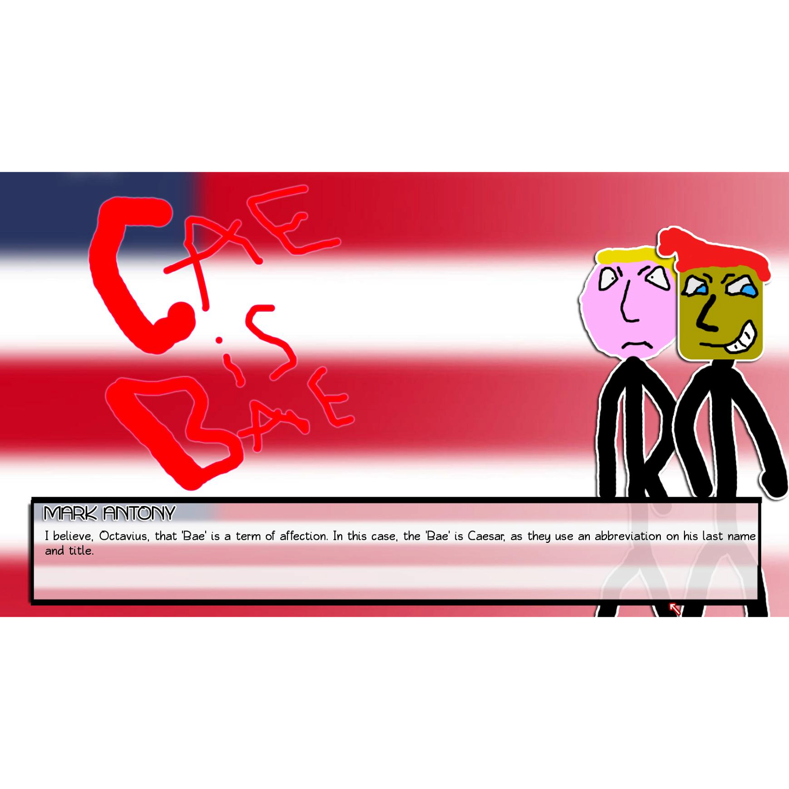 Joc Paper Shakespeare: Stick Julius Caesar (with a dagger) cod de ...