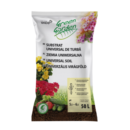 Substrat de Turba, Pamant pentru flori, Green Garden, Pentru Semanat si ...