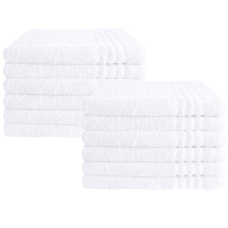 Set 12 prosoape baie corp, Quasar & Co.®, model Byrk, 50 x 100 cm, 500 ...