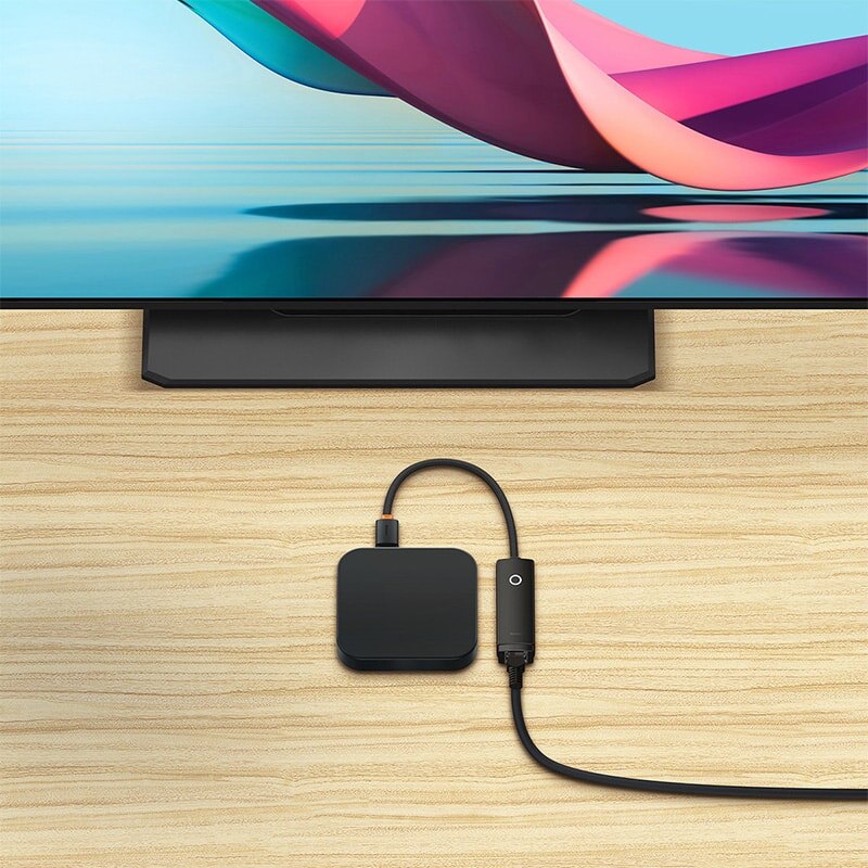 Adaptor de Retea Extern, Baseus BS-OH002 Lite Series, USB 3.0 la RJ45 ...