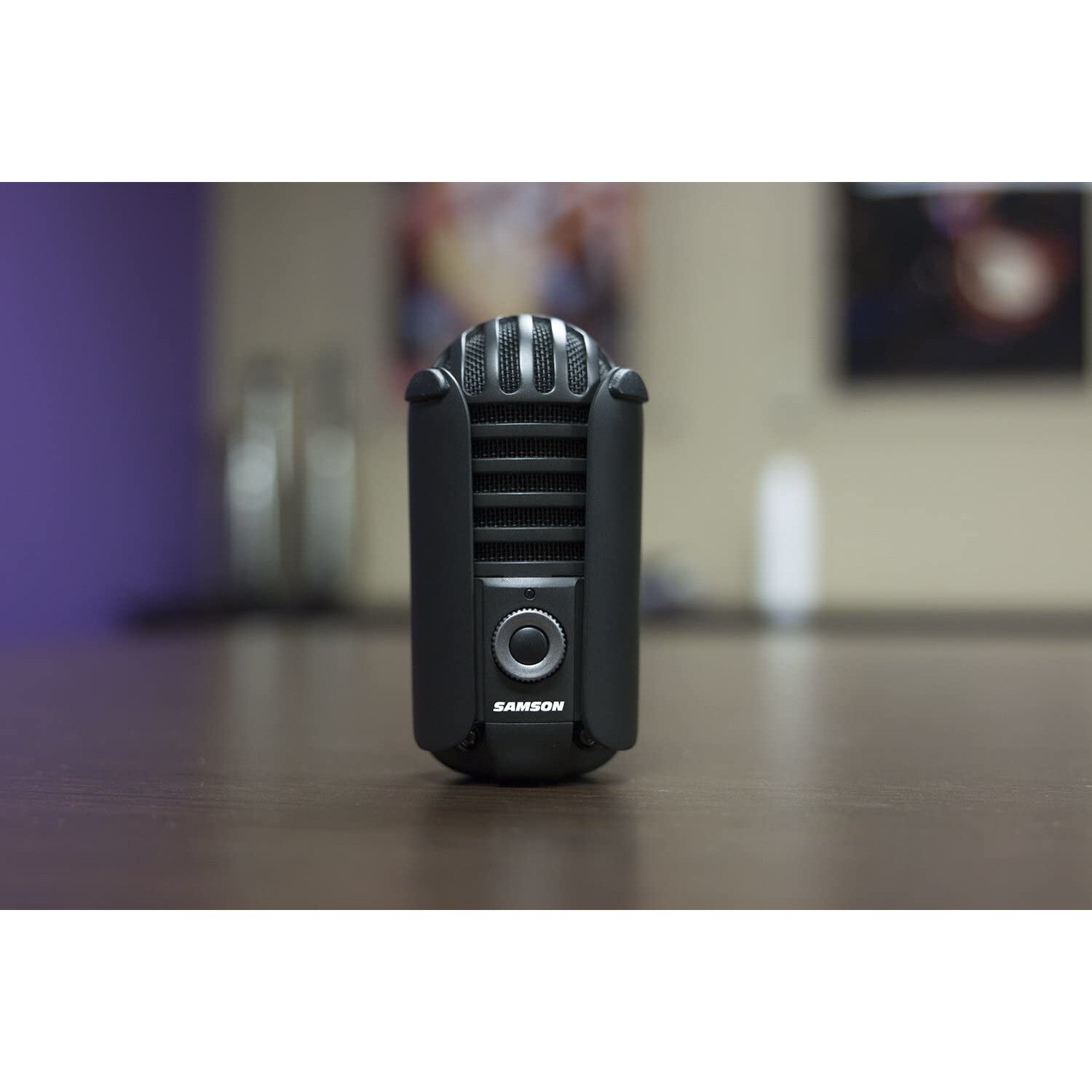 Microfon studio cu condensator Samson Meteor, USB, Titanium Black - eMAG.ro