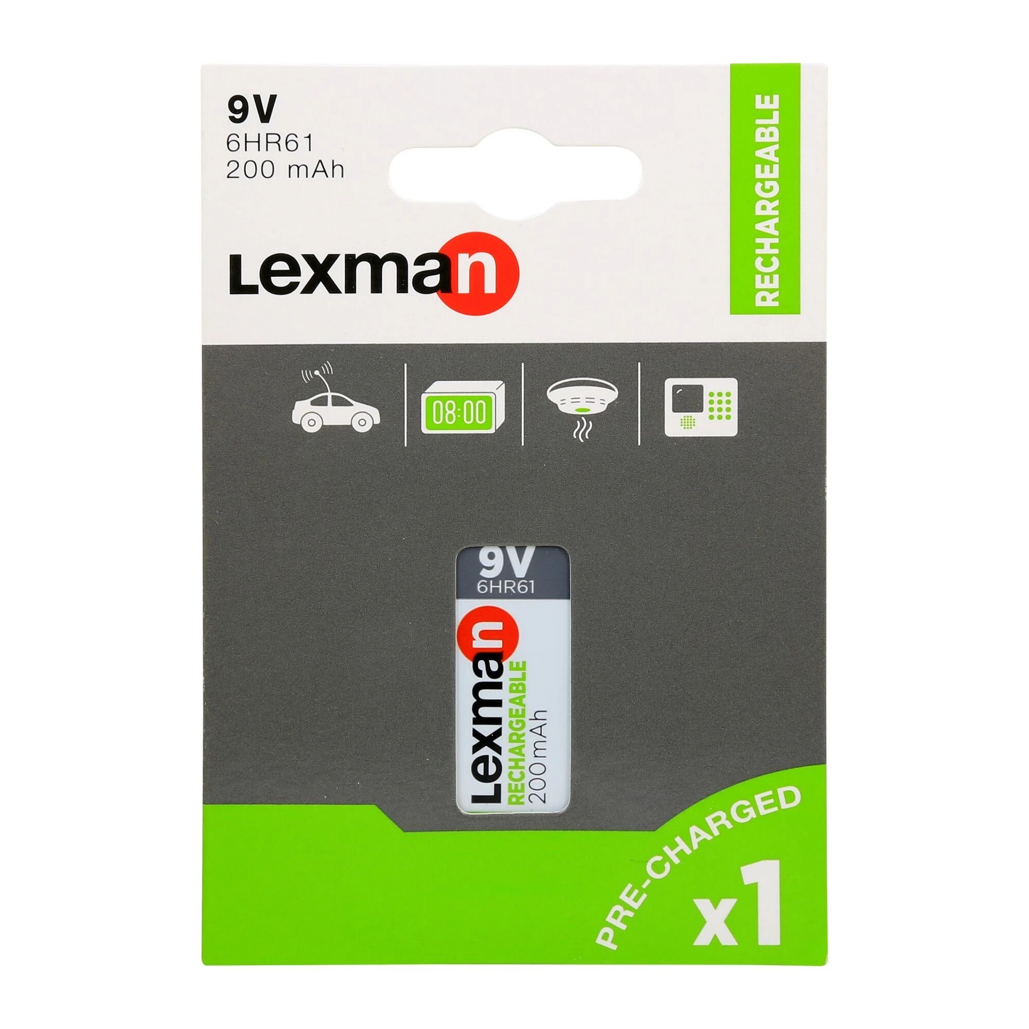 Acumulator Lexman 9V, 200 mAh - eMAG.ro
