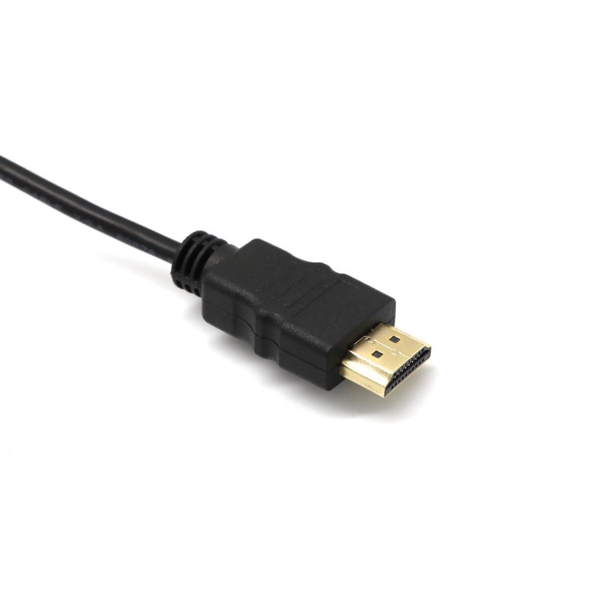 Cablu monitor, HDMI - VGA, 1080p Full HD, 1.8 m, Negru/Albastru - eMAG.ro