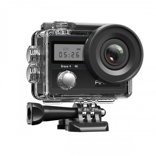 Camera video sport, Akaso, 4 K, Negru - eMAG.ro