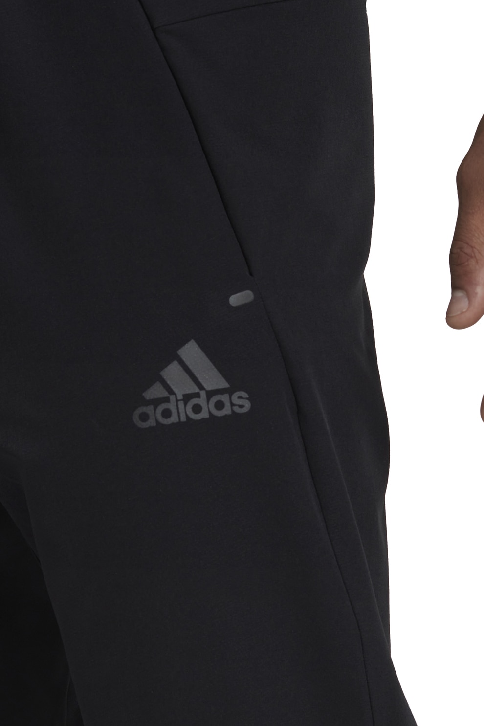 adidas Performance, Pantaloni slim fit pentru fitness Cold RDY, Negru ...