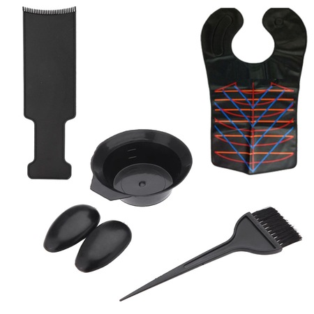 Set pentru vopsit parul Ardette, SCV13, 5 piese, cu pelerina, paleta ...
