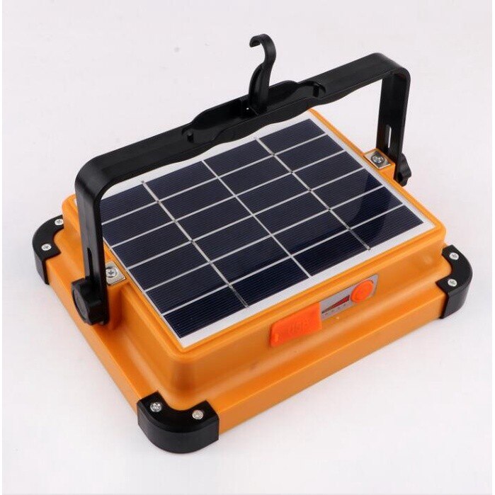 Proiector Solar LED KlaussTech cu Panou Solar, Waterproof IP66, 300 W ...
