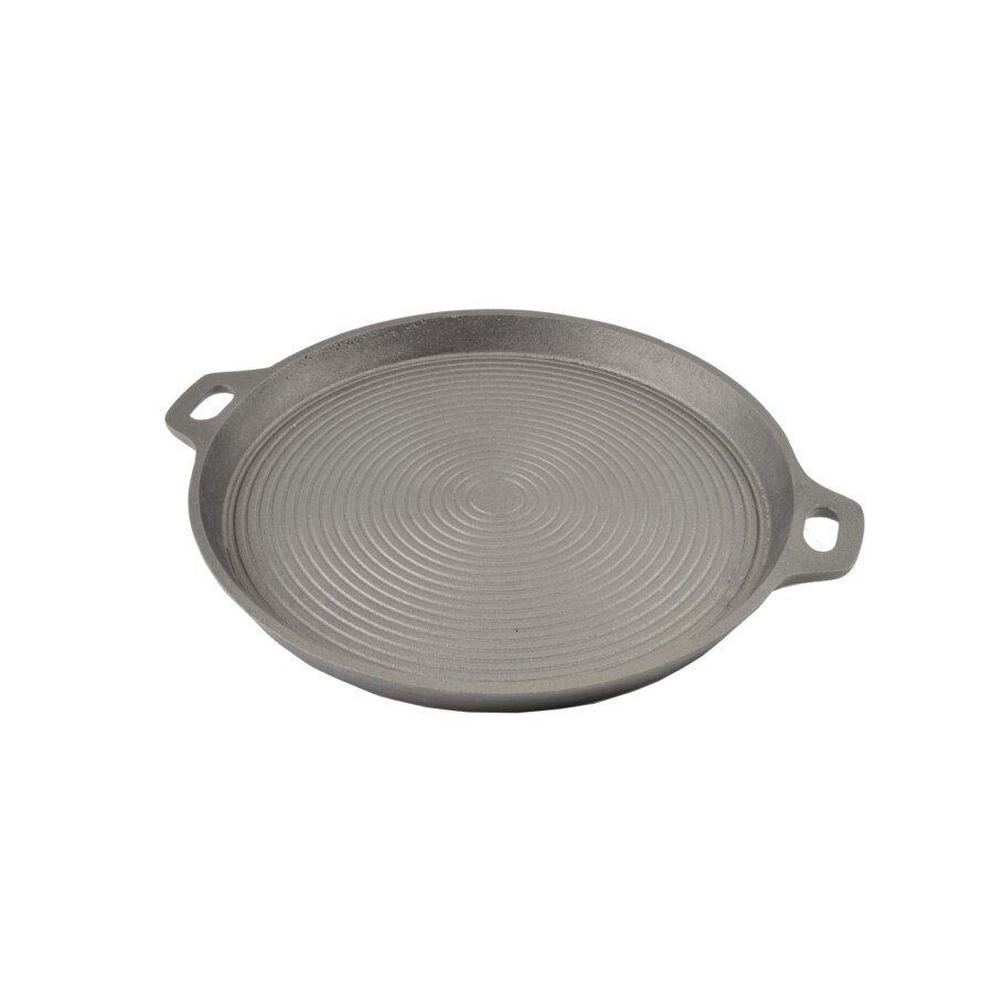 Placa gratar, fonta, rotunda, 33 cm, Perfect Home - eMAG.ro