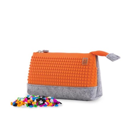 Penar, Pixie, Pasla/Silicon, 20.3 x 12 x 3.7 cm, Gri/Portocaliu - eMAG.ro