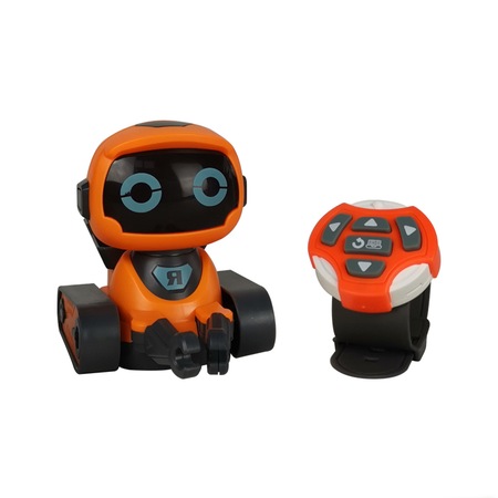 Robot inteligent cu senile, cu telecomanda tip ceas, robot de ...