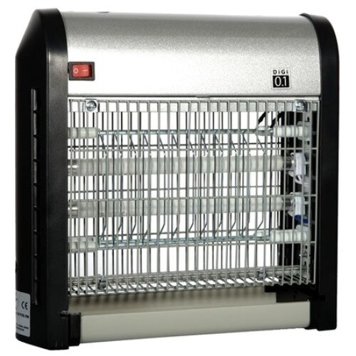 Aparat anti-insecte, argintiu/negru, 2 x 6 W - eMAG.ro