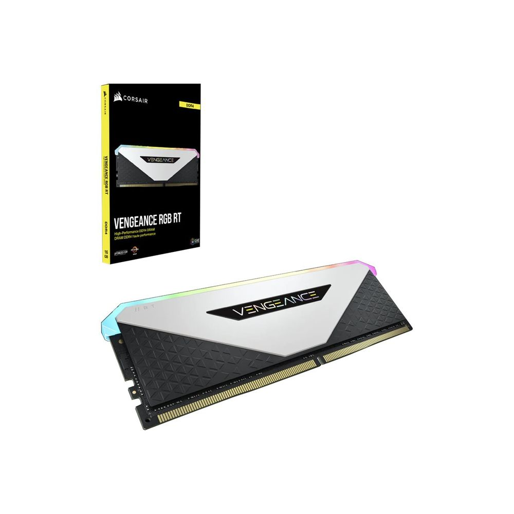 Corsair VENGEANCE RGB RT 32GB (4x8GB) DDR4 3200MHz (CMN32GX4M4Z3200C16W ...