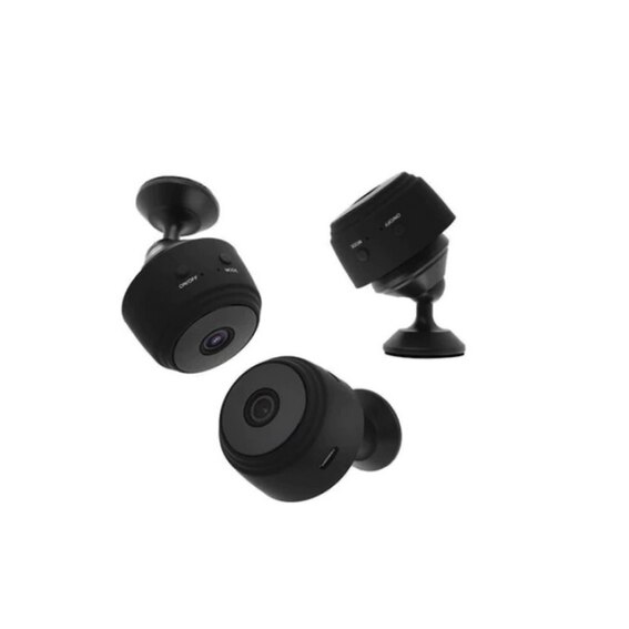 Mini Camera WiFi de supraveghere, 1080p, Full HD, Black Design, WSN ...