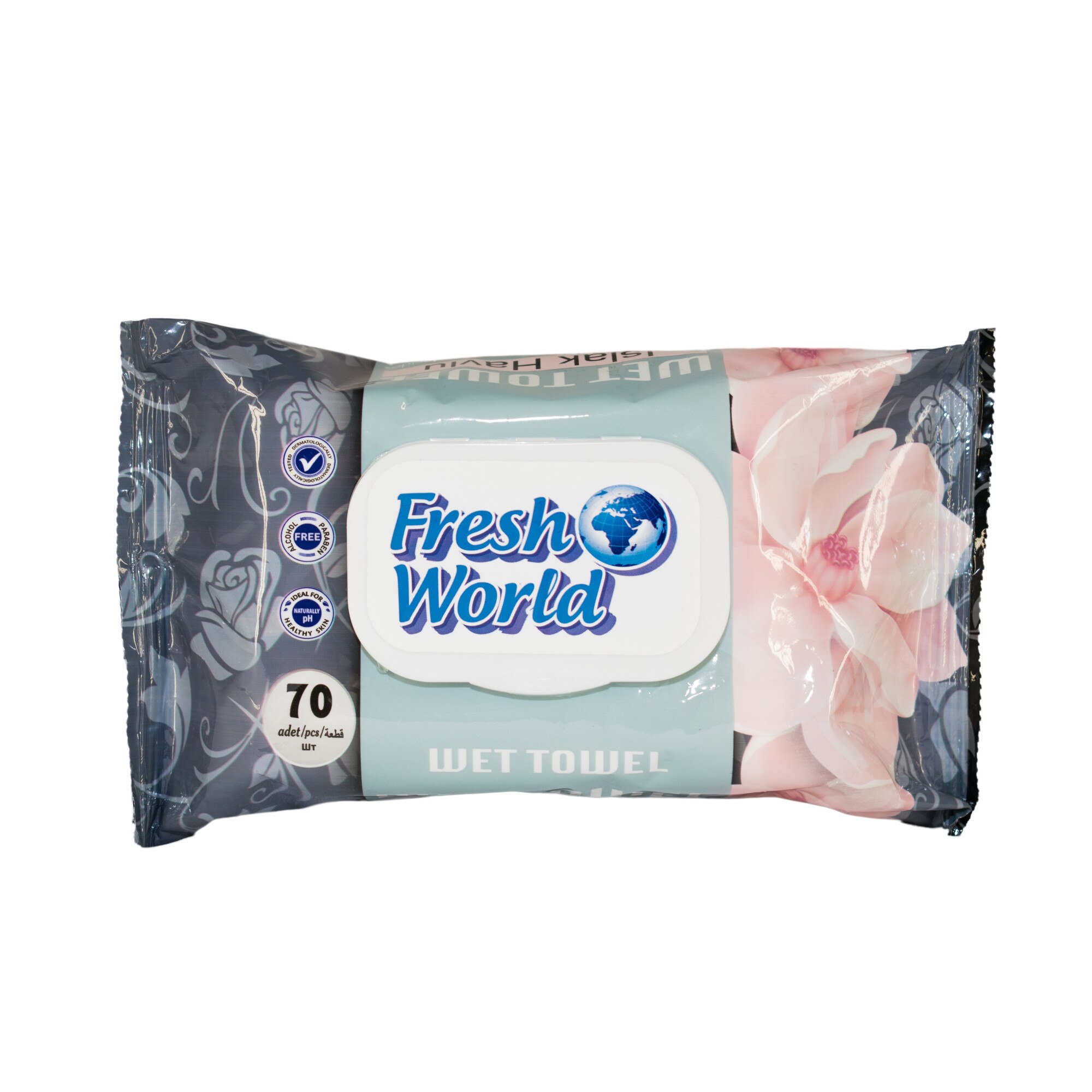 Fresh World kupakos törlőkendő - eMAG.hu