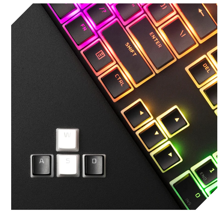 Kit taste gaming HyperX PBT Keycaps, set complet 104 taste, material ...