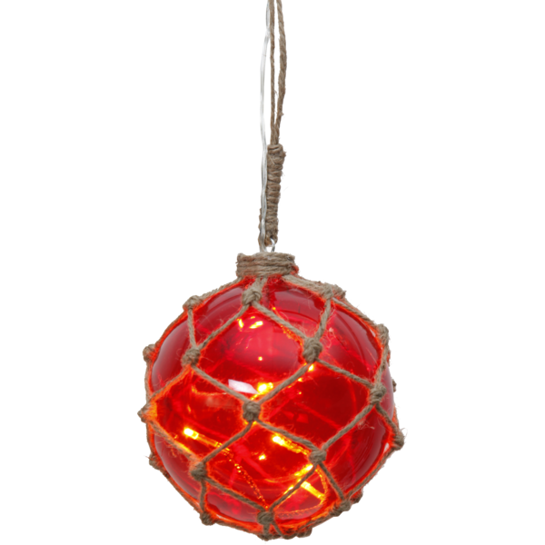 Decoratiune tip glob, Star Trading, Noah, Sticla, Iluminare LED, 12 cm ...