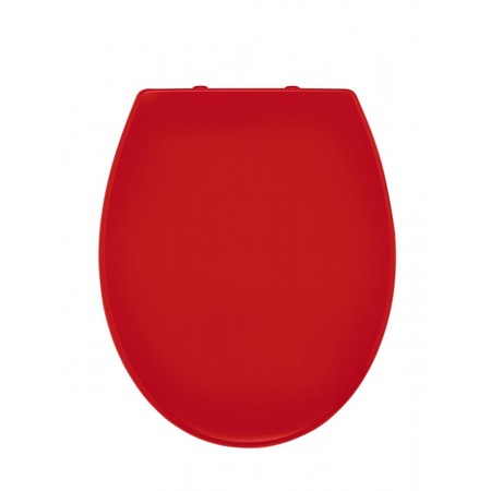Капак за тоалетна Ridder Miami, амортизирано затваряне, червен - eMAG.bg