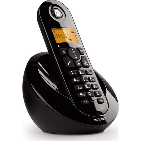 Telefon fara fir Motorola C601, Negru - eMAG.ro