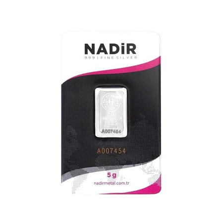 Lingou din Argint, Nadir, 5 gr, puritate 999‰ - eMAG.ro