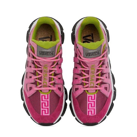 Pantofi sport Versace, model Trigreca, roz - eMAG.ro