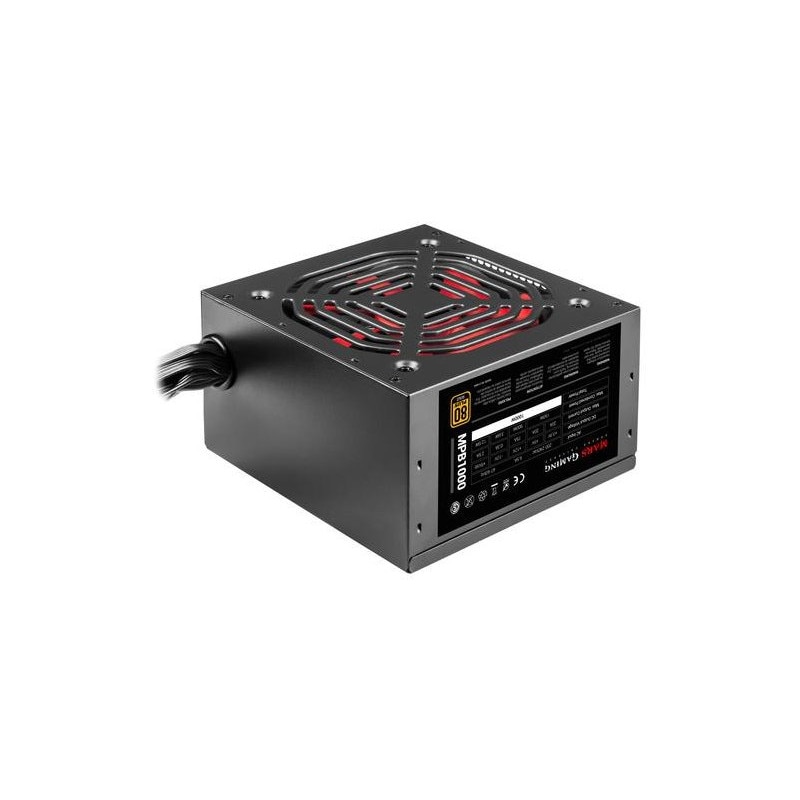 Sursa Mars Gaming MPB1000, 1000W, 80 Plus Gold, Eficienta 90% ...