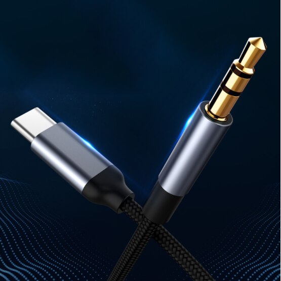 Cablul Adaptor Adaptator USB-C Mini Jack 3.5mm Aux Dac 1.5m - eMAG.ro