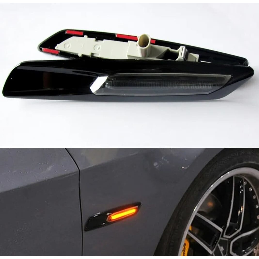 Комплект сигнализация, LED крило AutoREY® Premium BMW E60, E61, E90, E91, E92, E93, E81, E82 ...