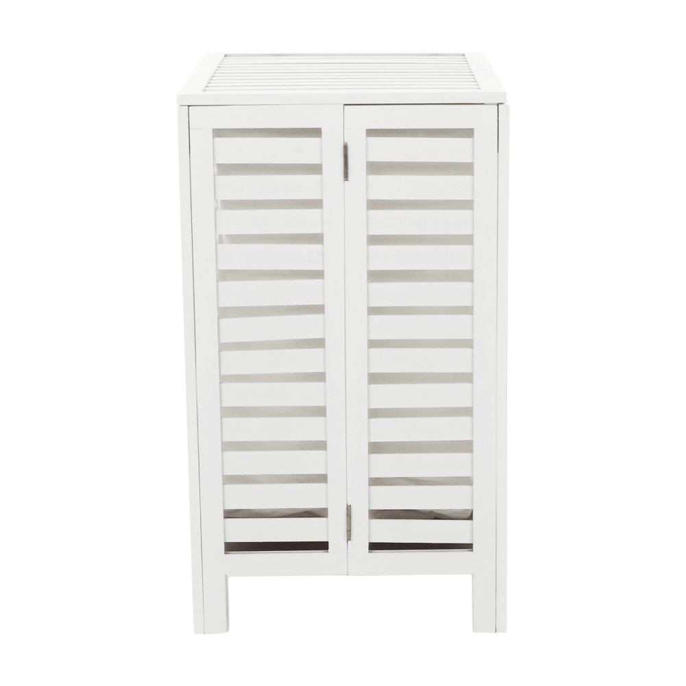 Cos pentru rufe DacEnergy©, realizat din bambus si material textil, 2 ...